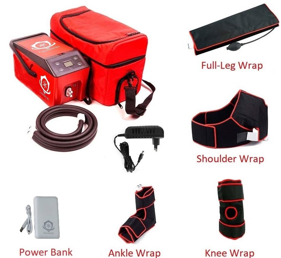 cold therapy machine for knee surgery, foot massager, knee pads, leg ...